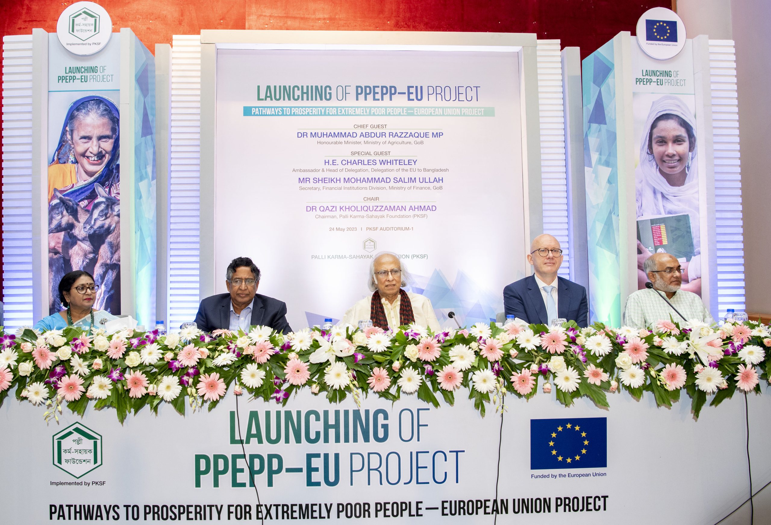 PKSF-EU launch new project to tackle extreme poverty in Bangladesh