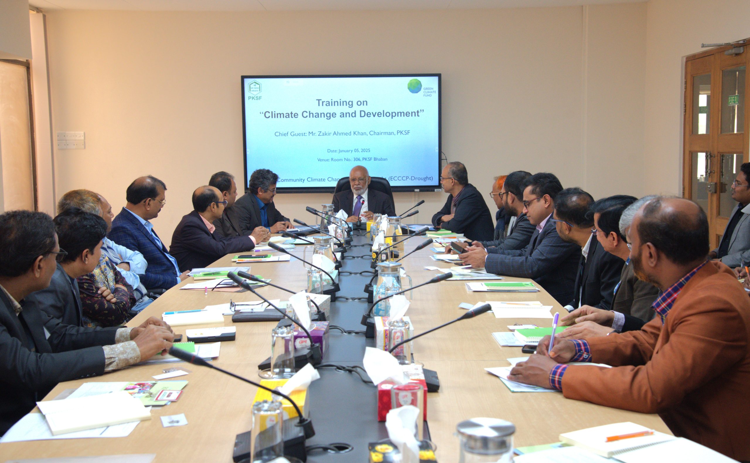 PKSF Chairman calls for raising awareness on climate change